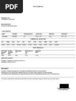Magnetic Particle Testing Report | PDF