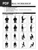Hand Signals For Choral Conducting | PDF | Song Structure | Choir