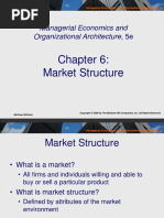 Market Structure Comparison Chart | PDF | Monopoly | Market Power