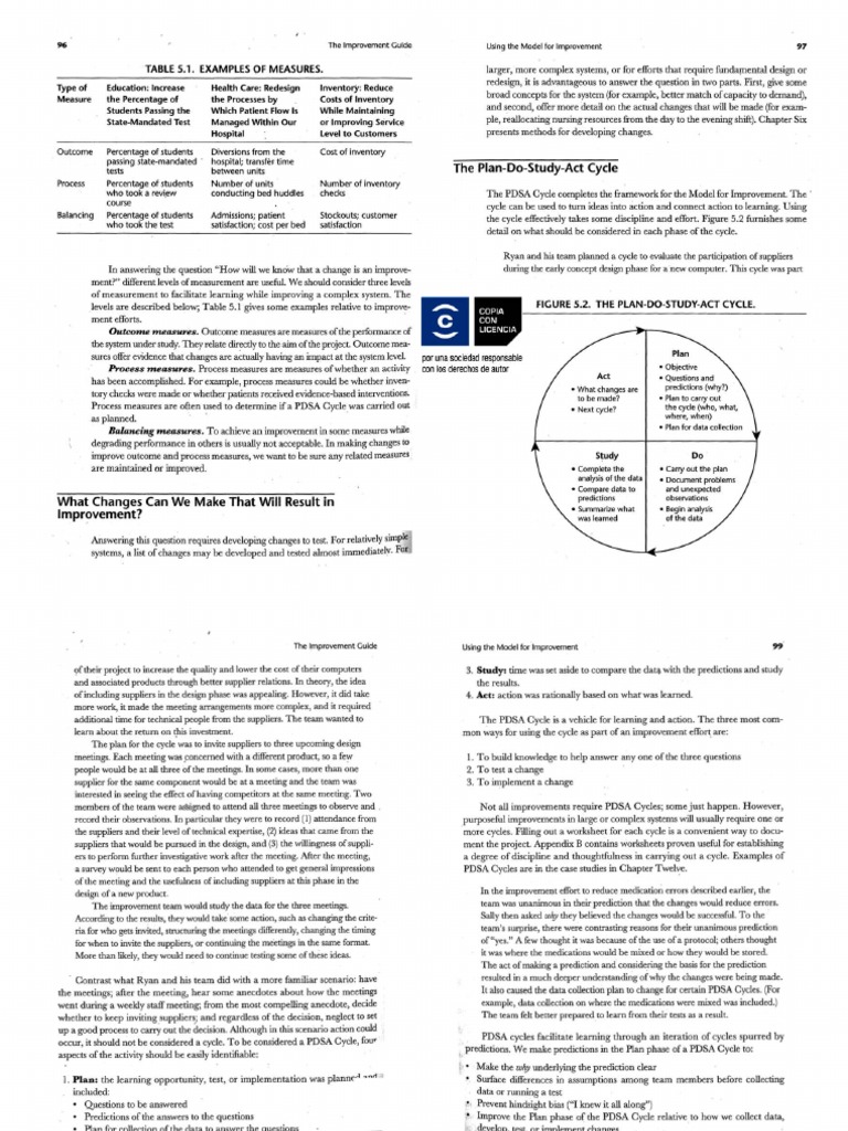 The Improvement Guide - Second Edition - Appendix B - Form B.3 | PDF ...