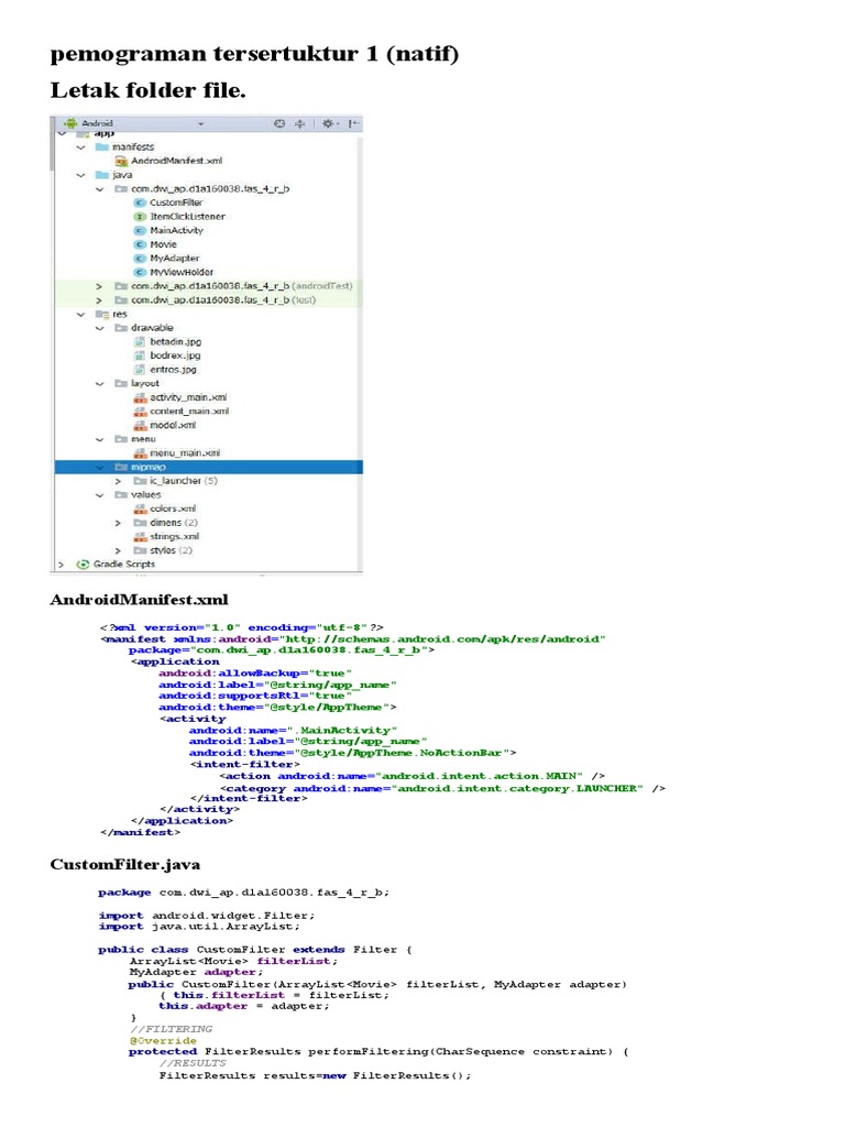 Pemograman Tersertuktur 1 Modul | PDF | Software | Computer Programming