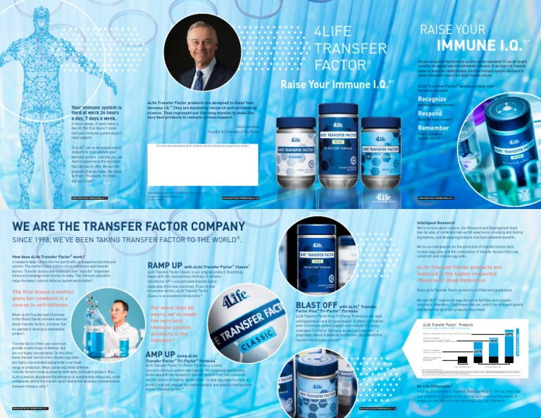 4life Transfer Factor: Raise Your | PDF | Medical Specialties | Immunology