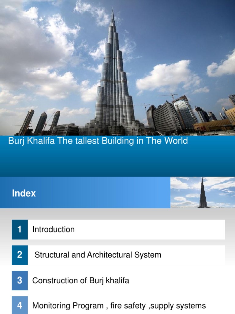 Burj Khalifa Structural Design Overview | PDF | Beam (Structure ...