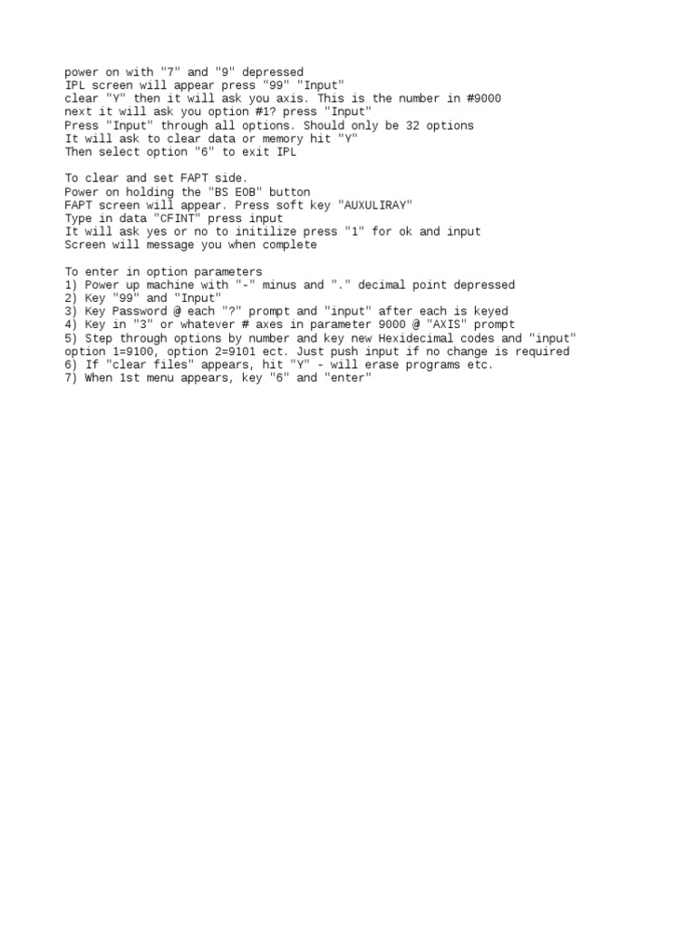 Fanuc 10-15t Secret | PDF