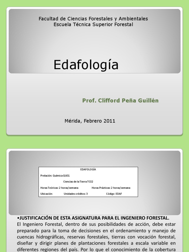 Edafologia Genesis PDF | PDF | Suelo | Roca sedimentaria