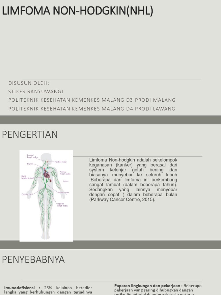 Limfoma Non Hodgkin (NHL) | PDF Limfoma Non Hodgkin (NHL) | PDF