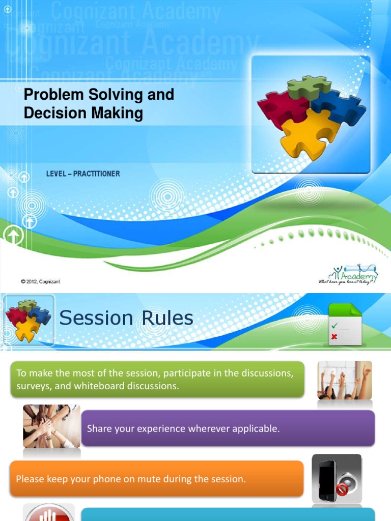 2.problem Solving and Decision Making Presentation | PDF | Microsoft ...