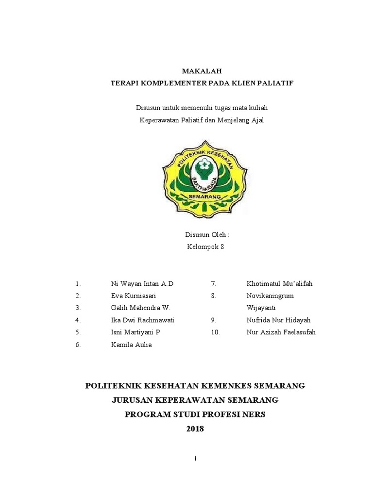 Terapi Komplementer | PDF