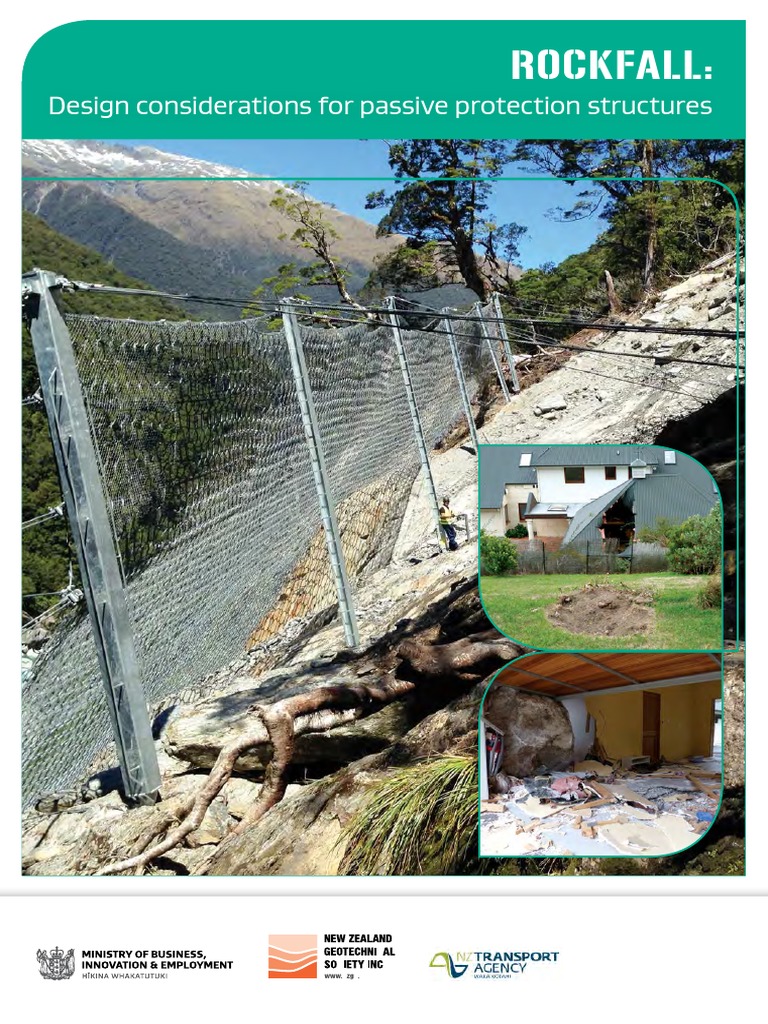 Rockfall Design Considerations For Passive Protection Structures | PDF ...