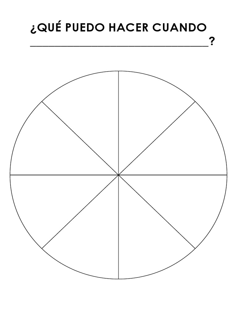 Rueda Opciones en Blanco