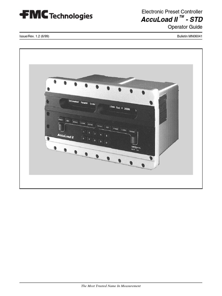 Accuload | PDF | Fuel Injection | Electromagnetic Interference