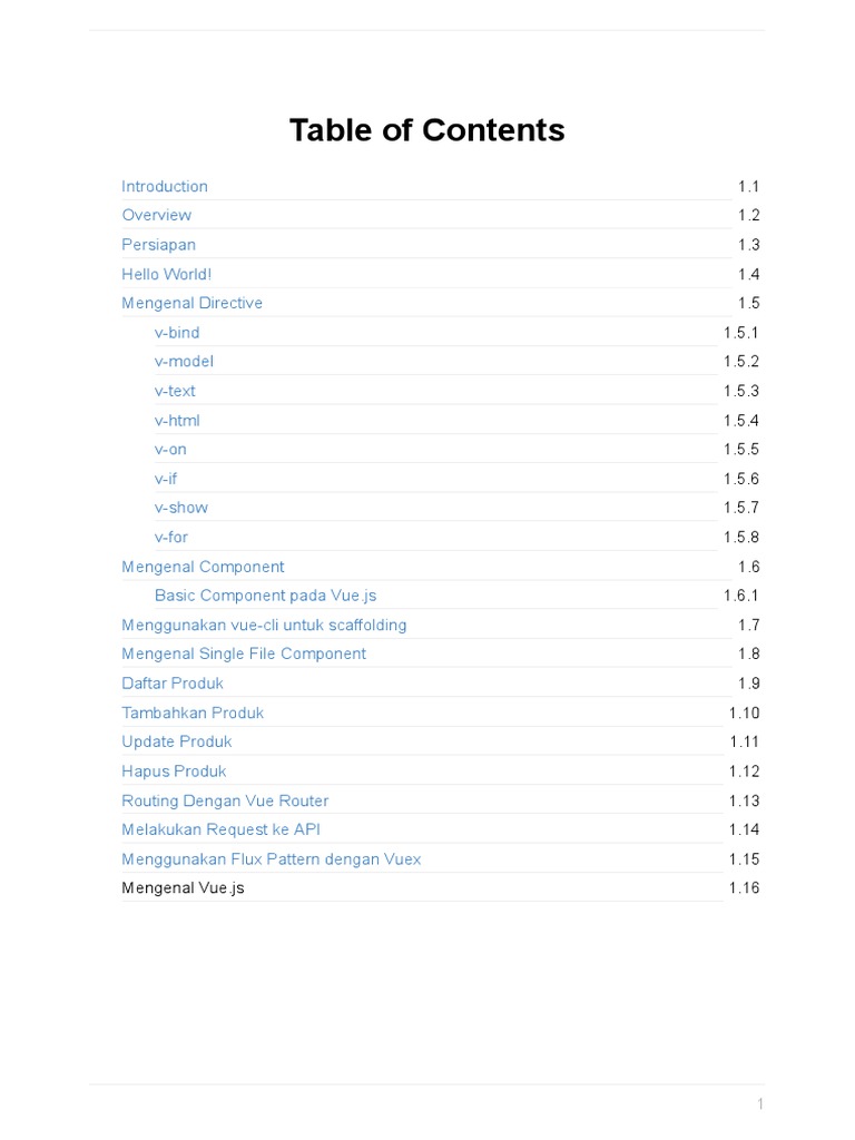 Panduan Vue JS | PDF
