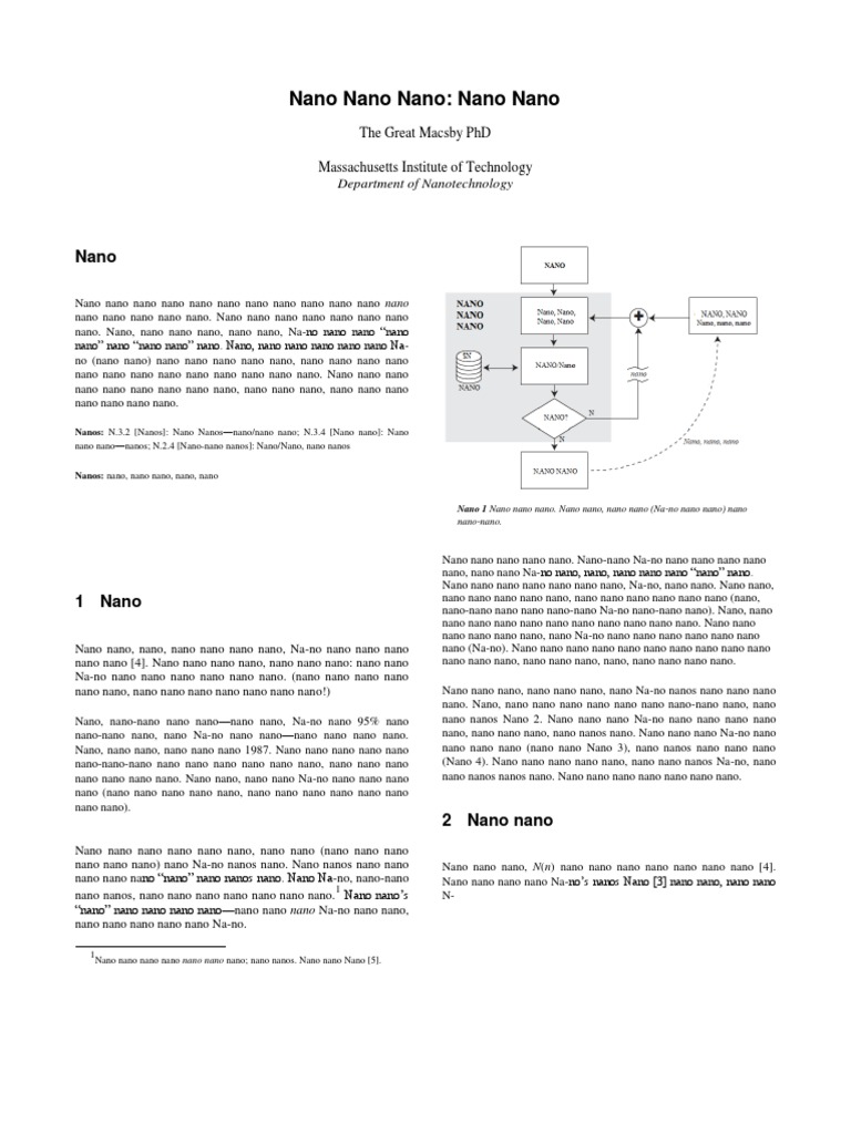 Nano Scientific Paper | Download Free PDF | Nanotechnology | Change