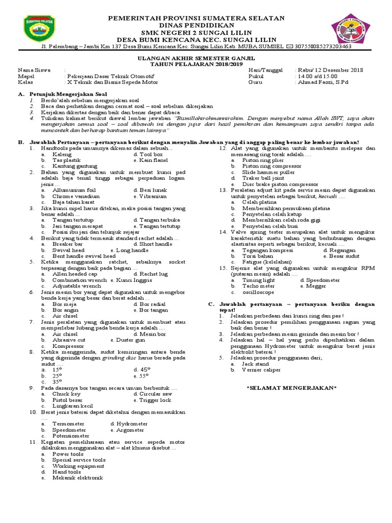 Soal Uas PDTO Ok | PDF