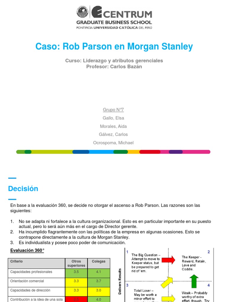 Caso Rob Parson - Grupo 7 | PDF | Business