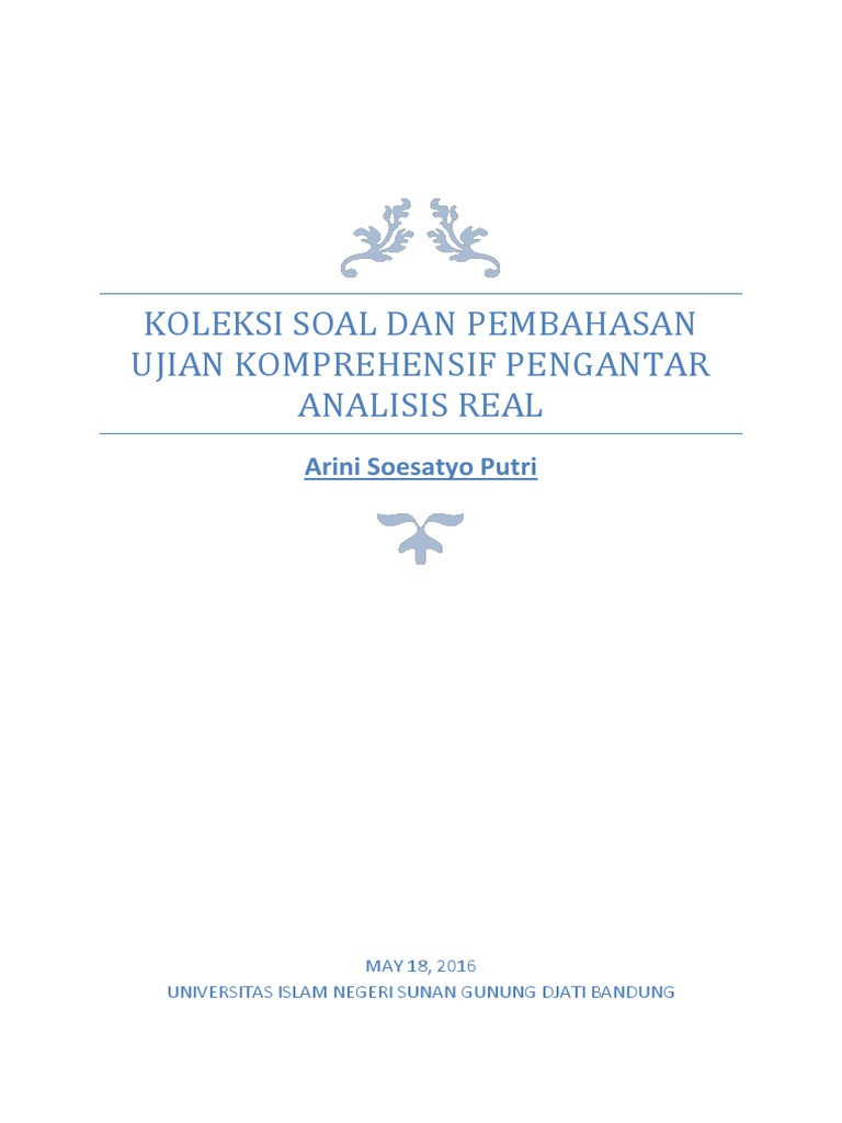Koleksi Soal Dan Pembahasan Ujian Kompre PDF | PDF