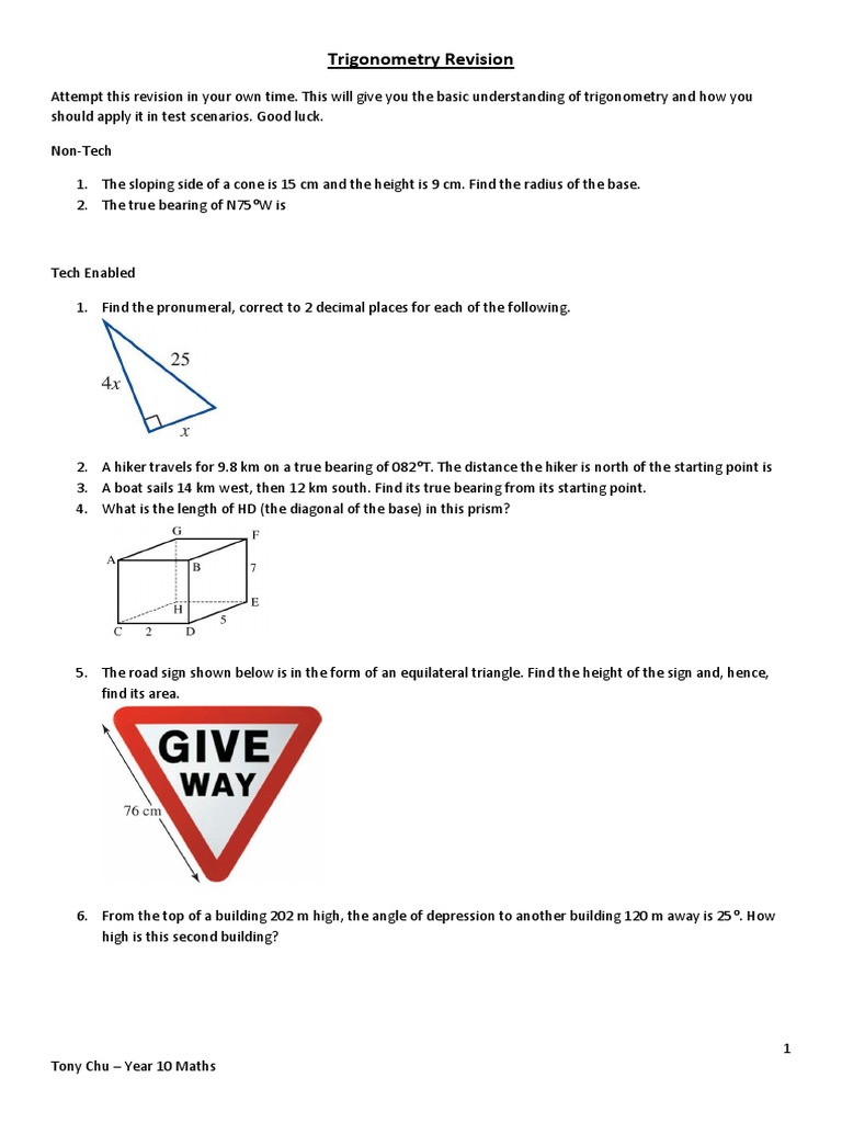 Year 10 Trigonometry Revision.pdf
