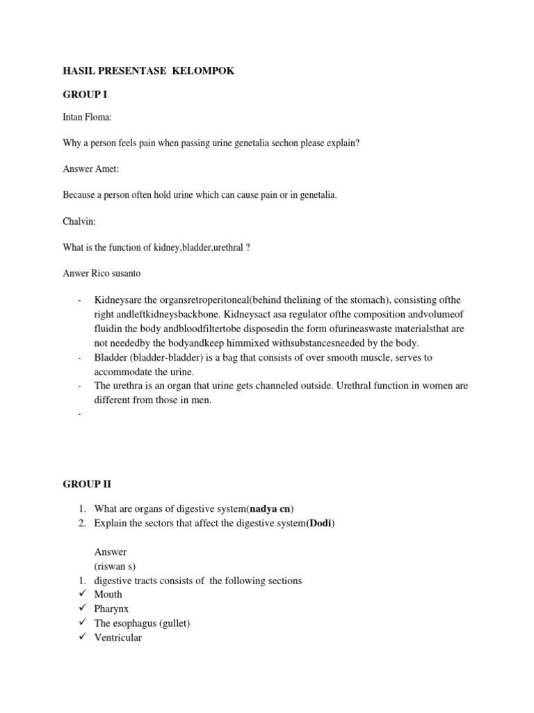 Hasil Presentase Kelompok | PDF | Lung | Anatomy