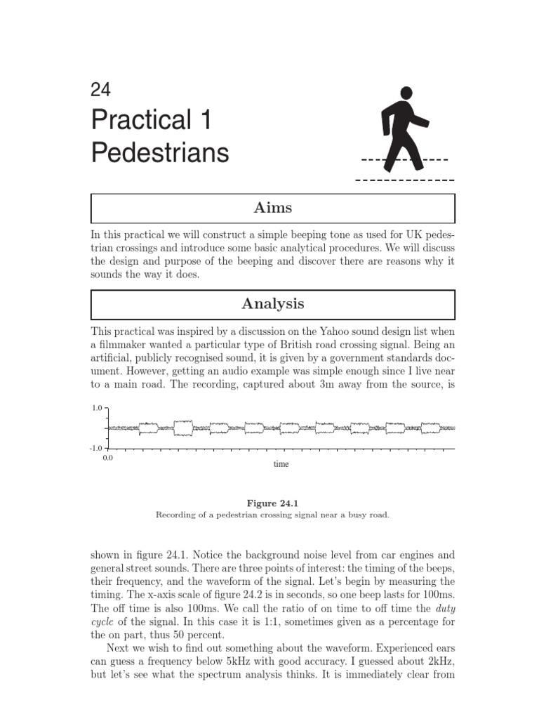 Pedestrians - Andy Farnell (Designing Sound) | PDF | Sound | Frequency