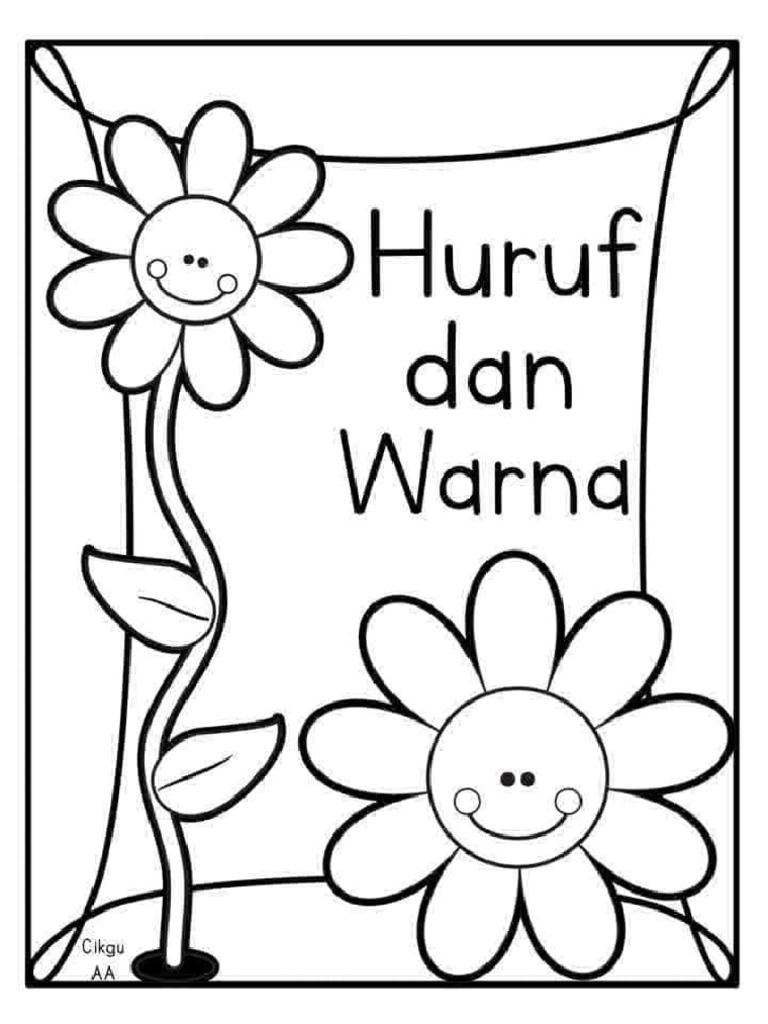 Kenali ABC-menyurih Dan Mewarna | PDF