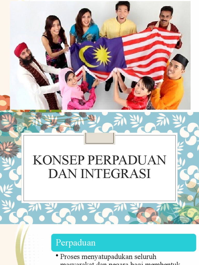 Konsep Perpaduan Dan Integrasi 2 | PDF