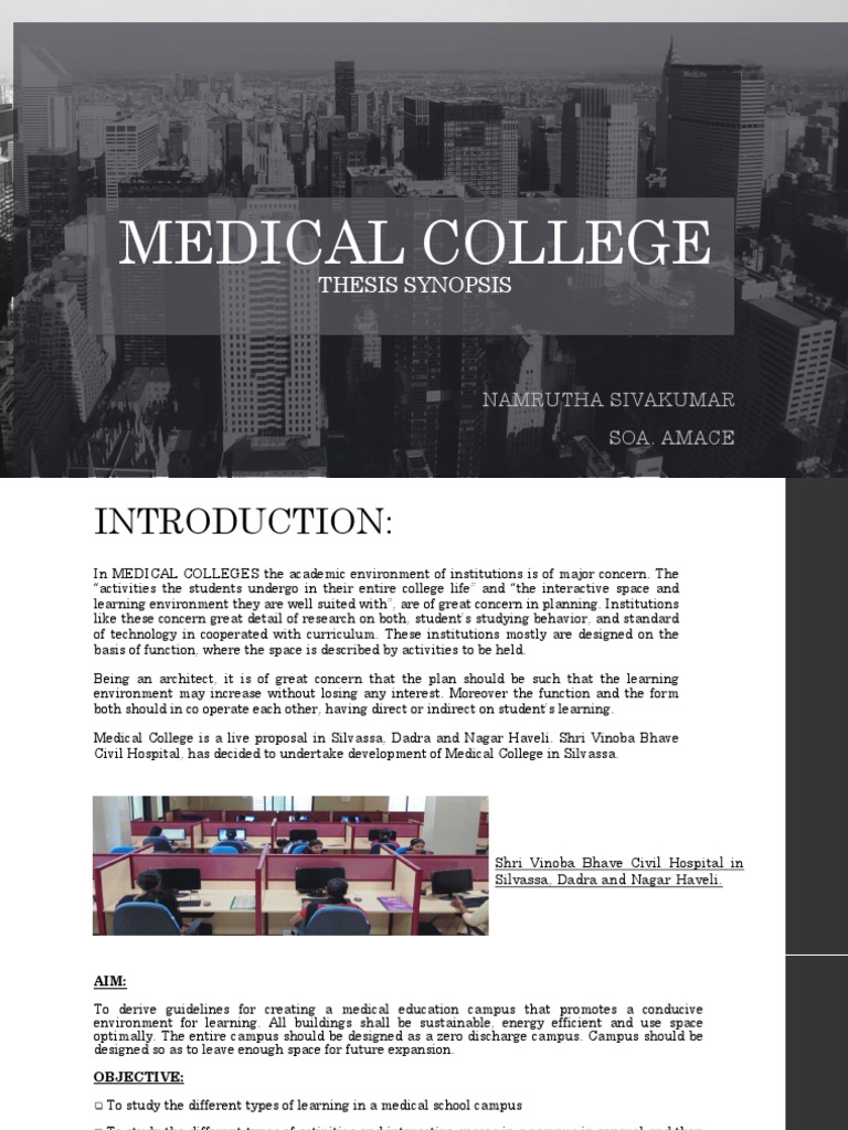 Medical College | PDF | Medicine | Hospital