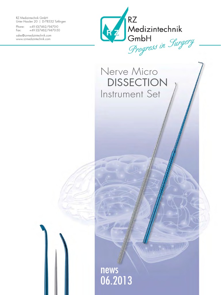 RZ Nerve Micro Dissection Set | PDF | Nature