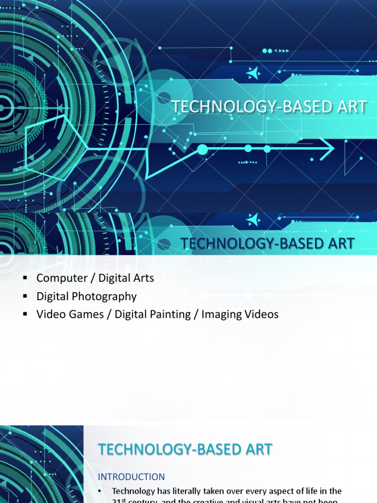 Technology Based Art | PDF | Digital Photography | Medical Imaging