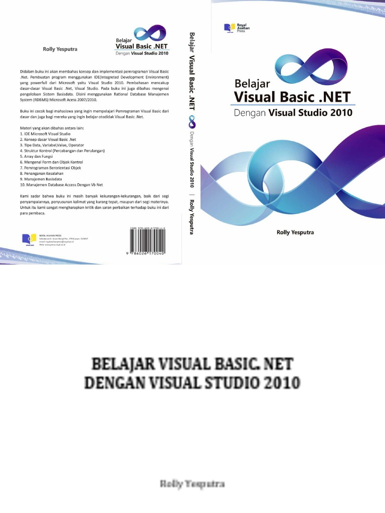 Panduan Visual Basic .NET 2010 | PDF