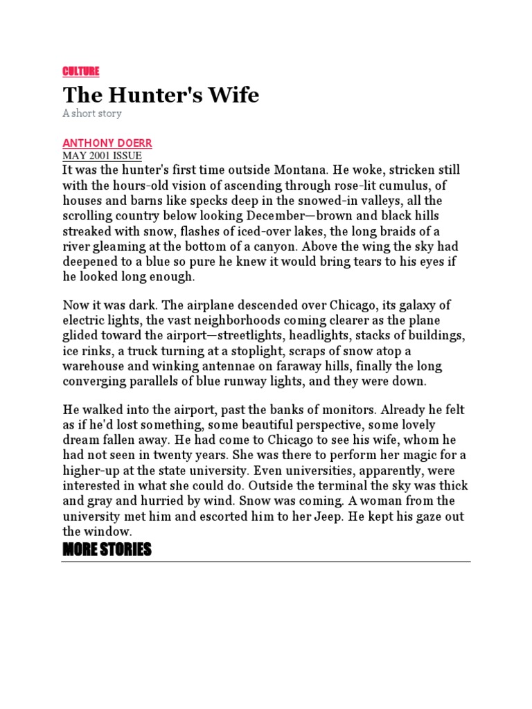 The Hunter Wife | PDF | Nature