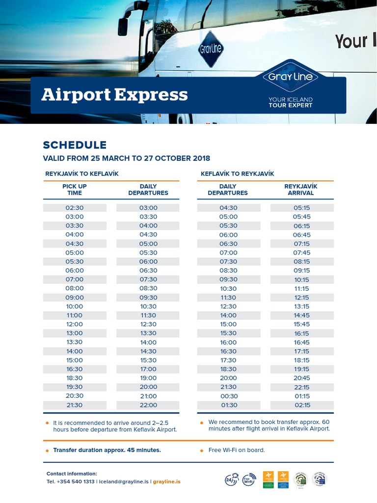 Airport Express: Schedule | PDF | Transport Disasters | Transport Safety