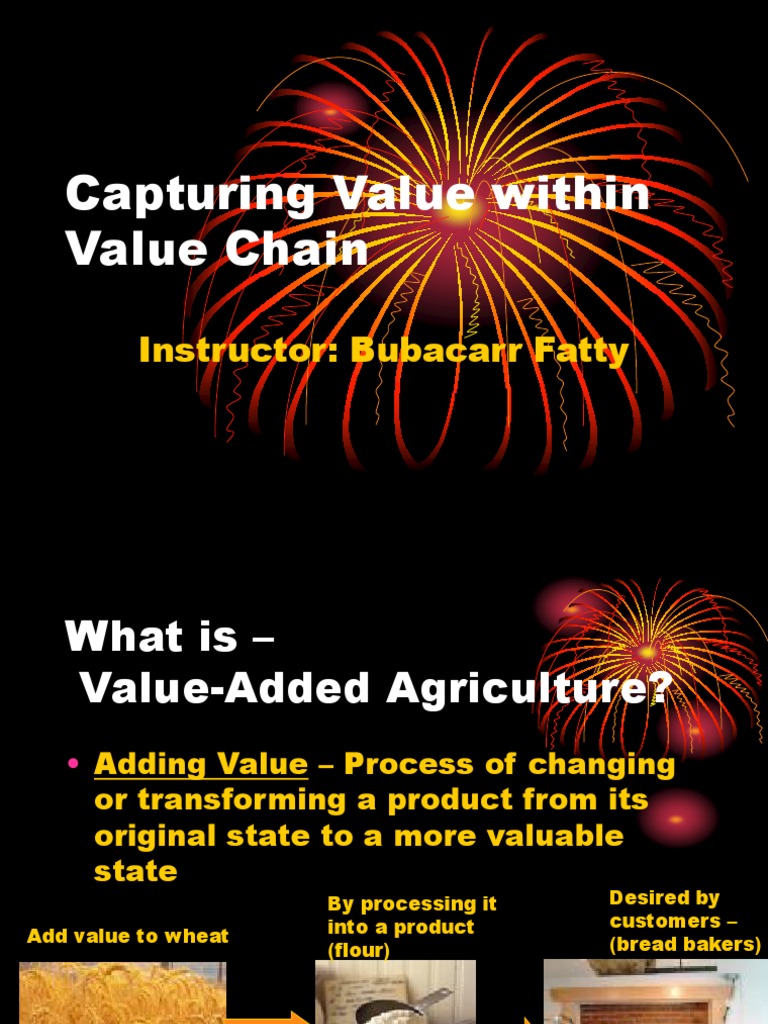 Value-Added Agriculture Strategies | PDF | Commodity | Foods