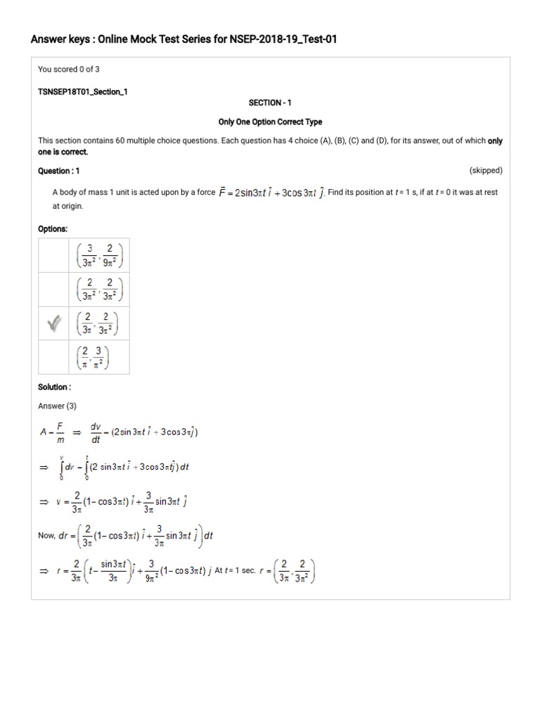 Nsep 1 | PDF | Acceleration | Capacitor