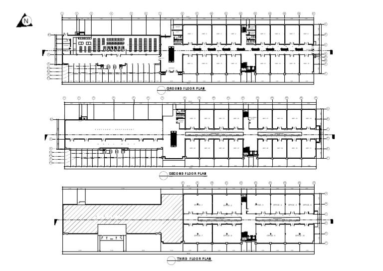 Ground Floor Plan: Garbage BIN Dumb Waiter | PDF | Nature
