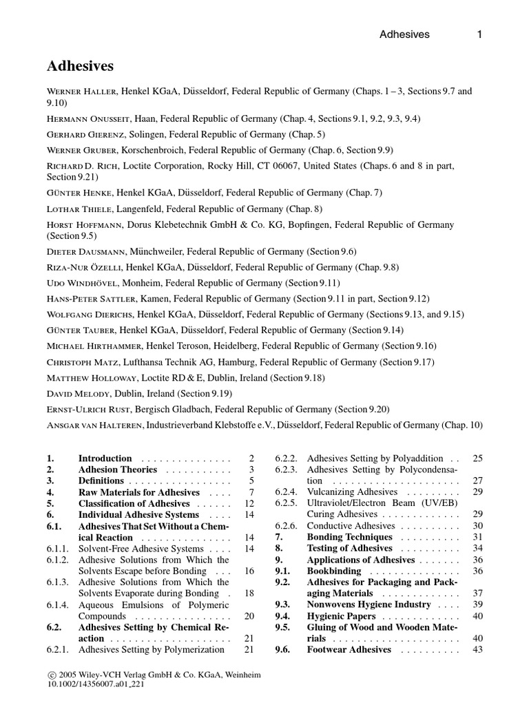 A01 185 | PDF | Adhesive | Adhesion