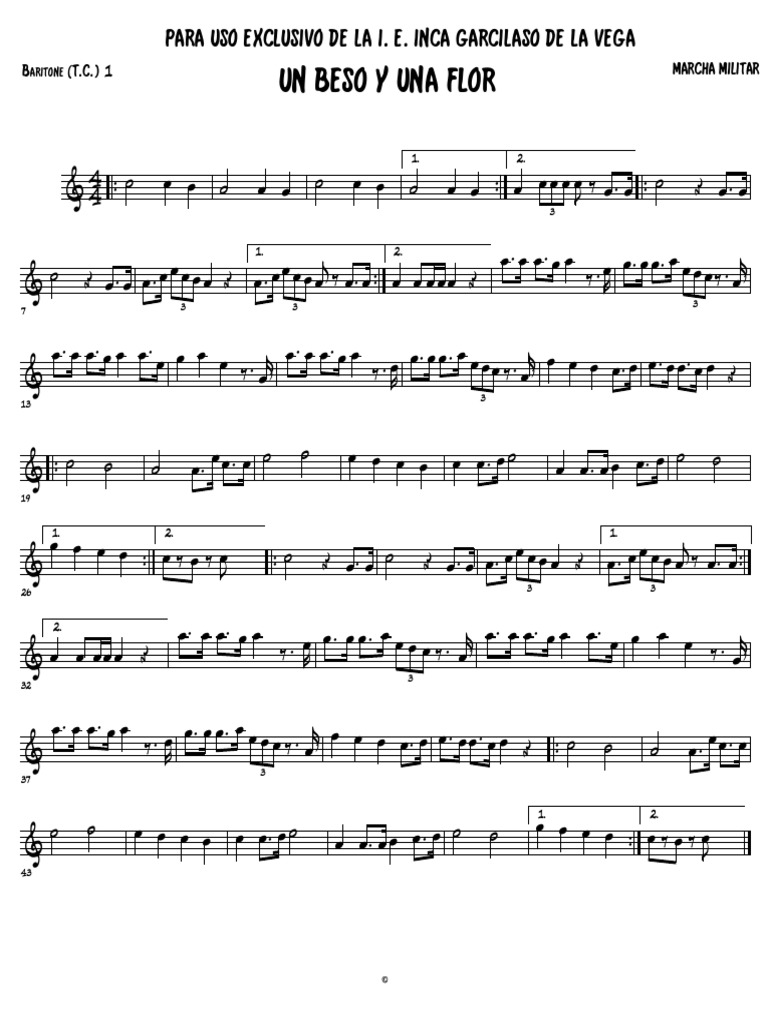 Un Beso y Una Flor | PDF