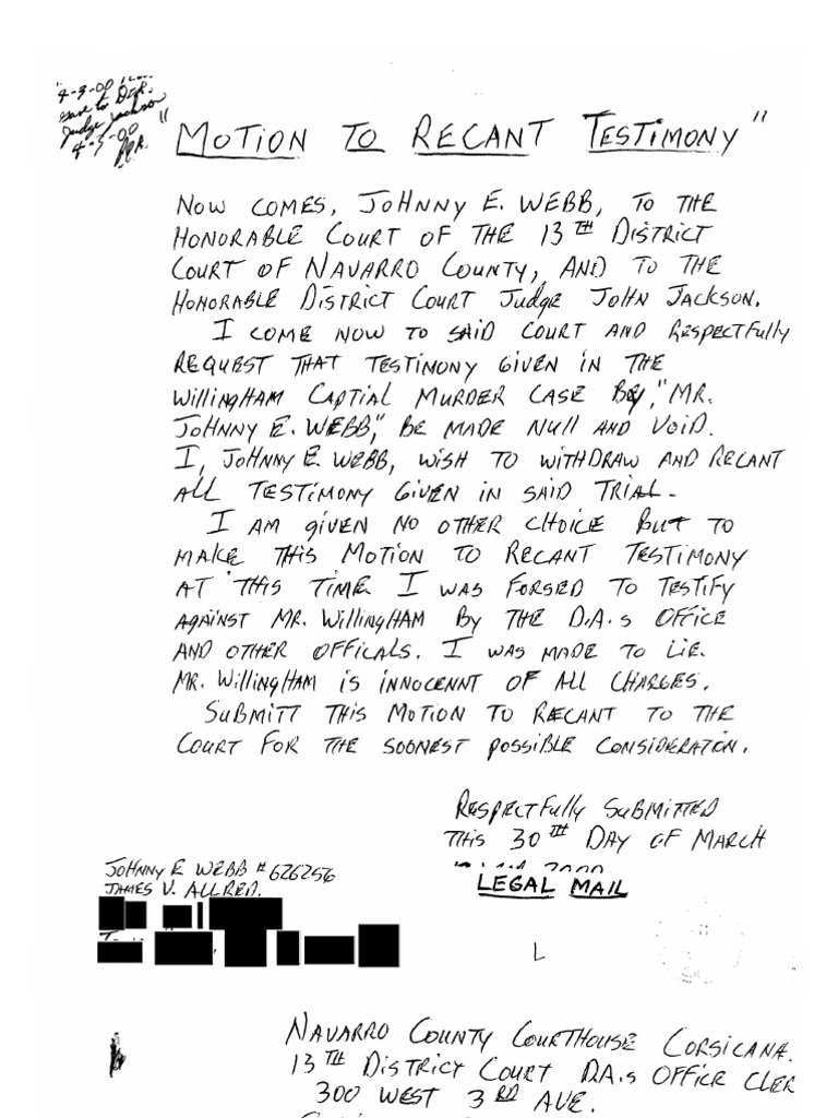 Legal Appeal for Johnny | PDF | Violence