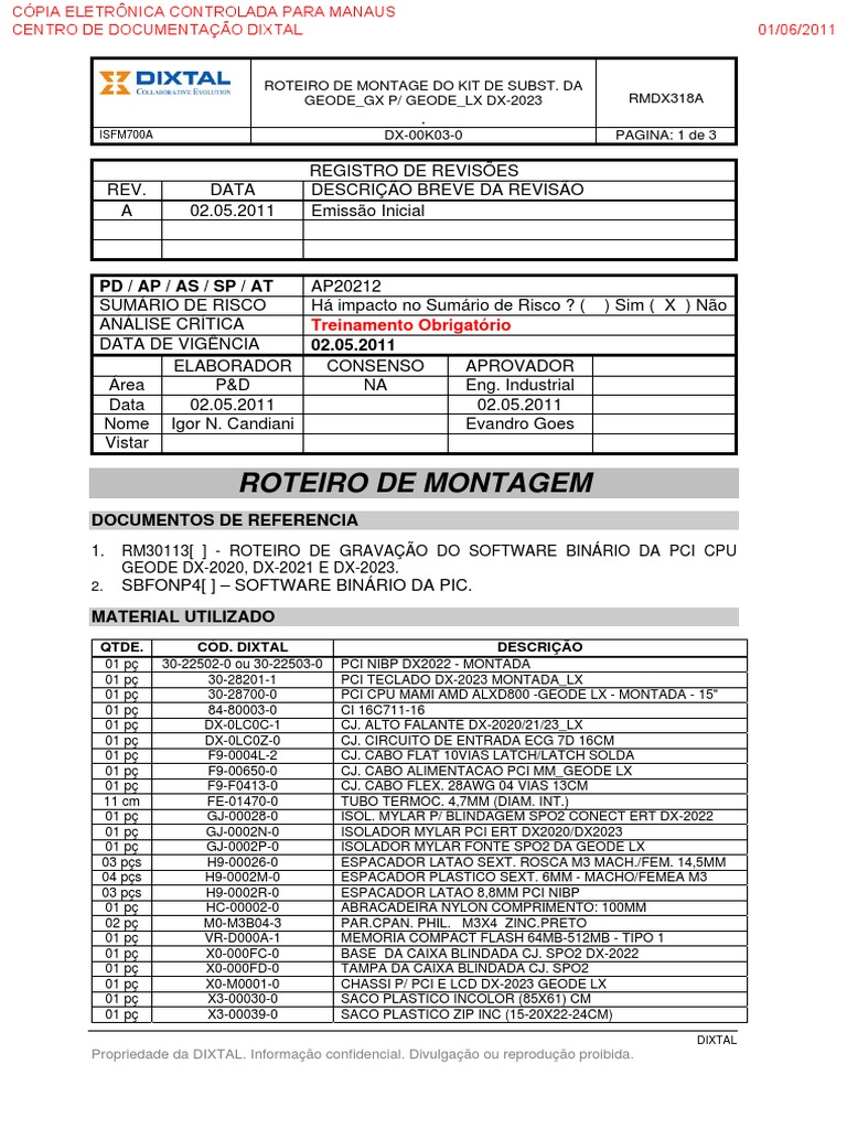 Esquema Montagem Placa PCI PDF | PDF | PCs (computadores) | Plataformas de videogame