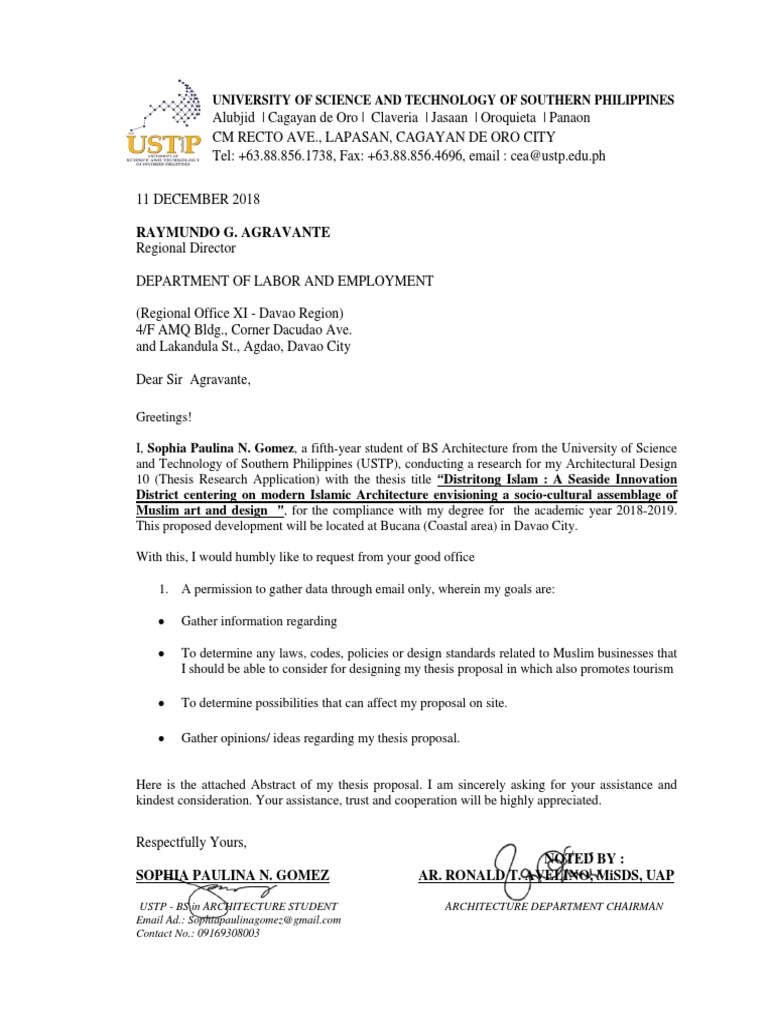 Dti Letter 1 | PDF | Innovation | Philippines