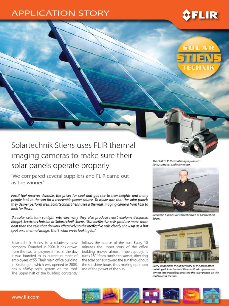 25 Termografia de PV Flir PDF | PDF | Thermography | Solar Panel
