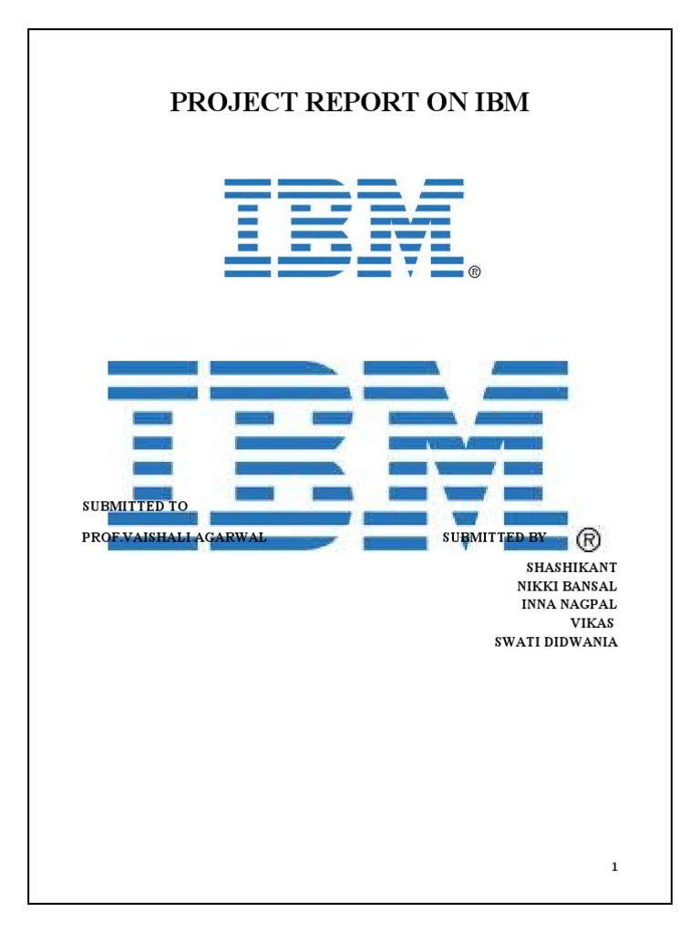 International Business Machines | PDF | Ibm | Business