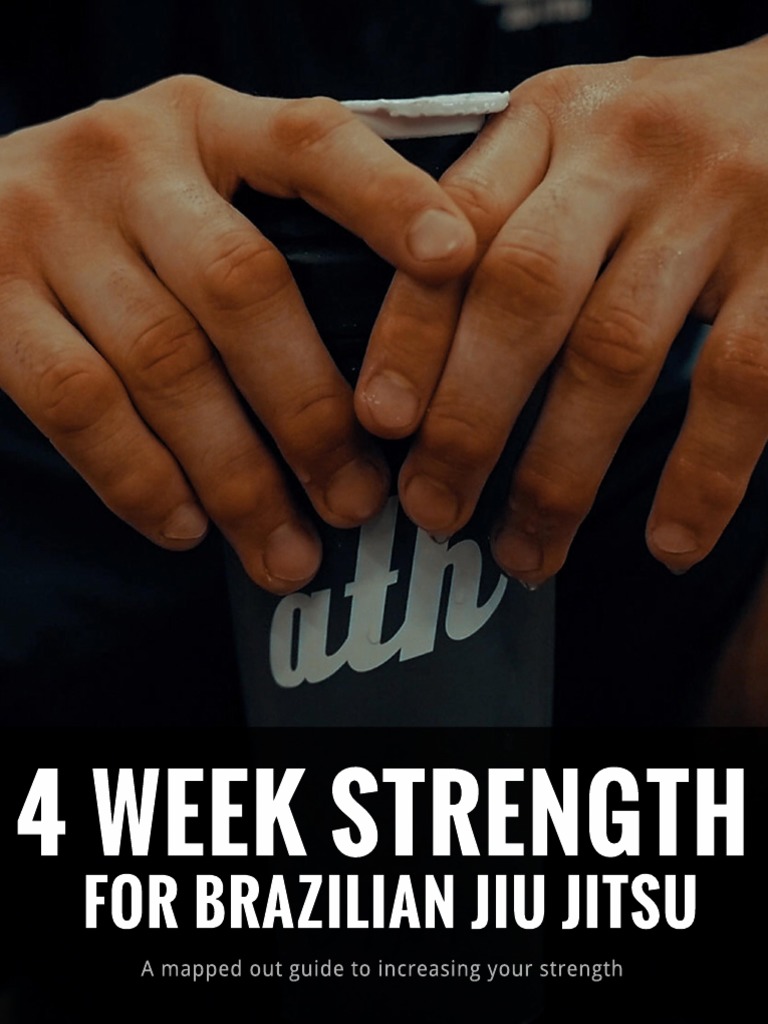 ATH 4 Week Strength Program | PDF | Brazilian Jiu Jitsu | Jujutsu