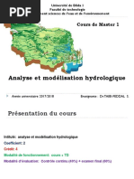 Cours 1-Hydrologie-Generale UPBAS 2025 | PDF | Hydrologie | Eau