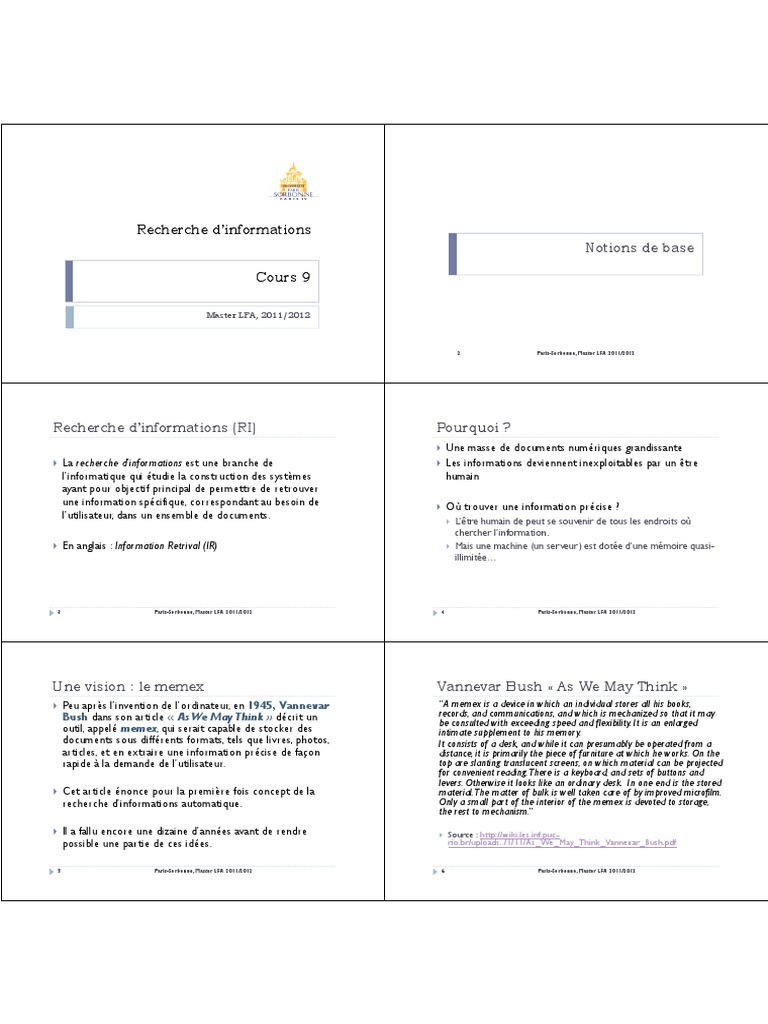 Cours9 Version Imprimable | PDF