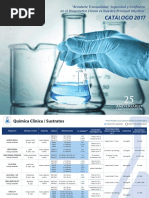 Catalogo Spinreact 2021 | PDF | Colesterol | Orina