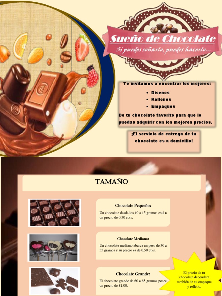 Sueño de Chocolate | PDF | Chocolate | Alimentos