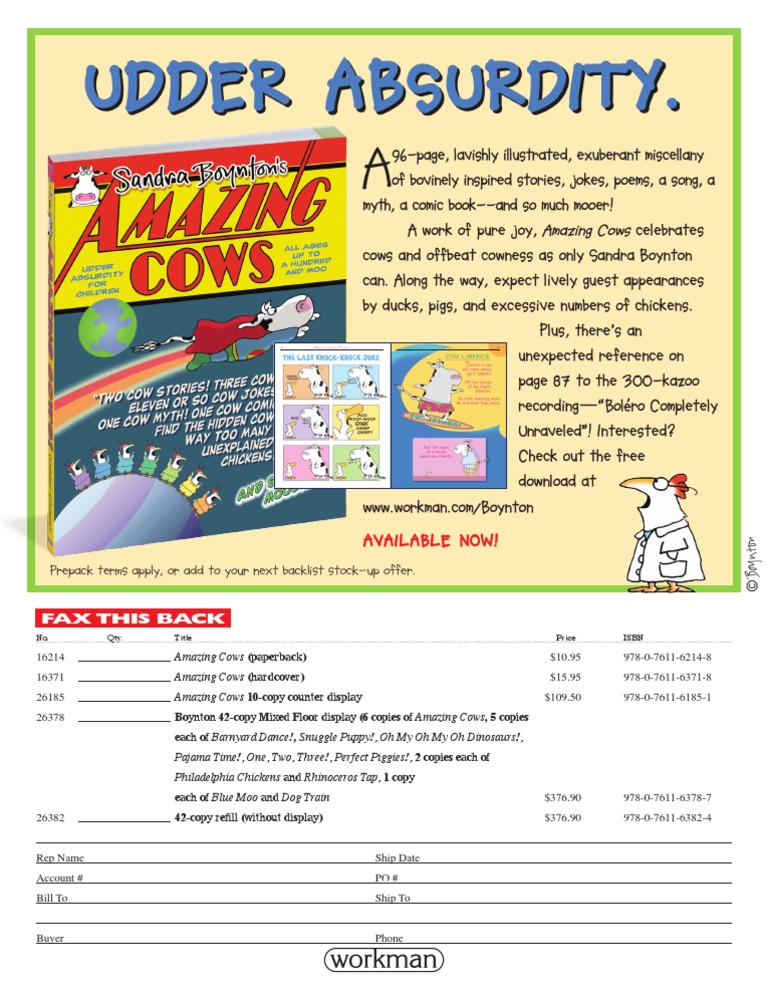 Cows Sheet 2 | PDF | Books | Leisure