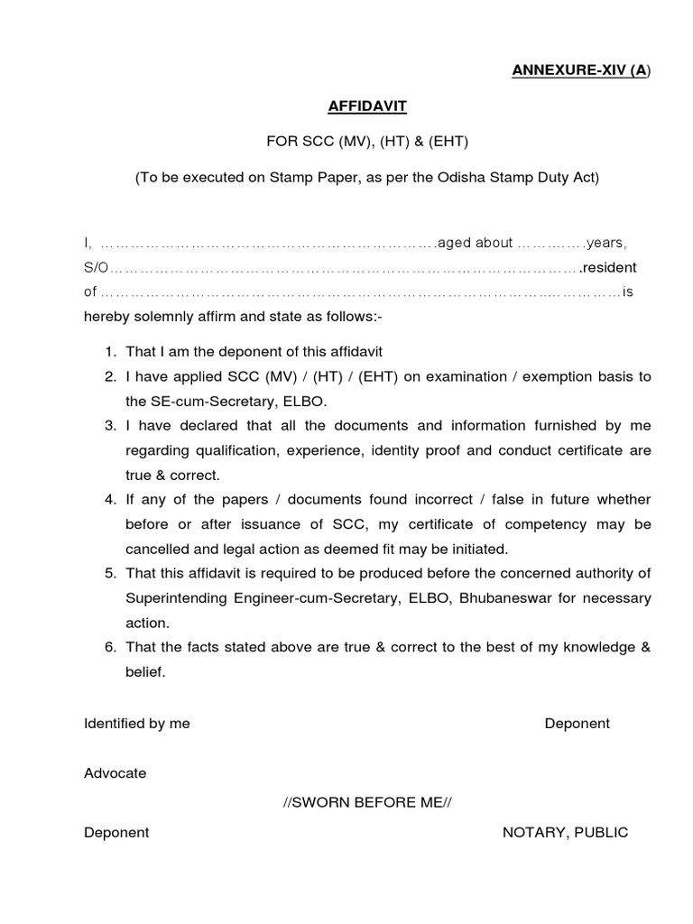 SEO-Optimized Title for Electrical License Affidavits | PDF | Affidavit ...