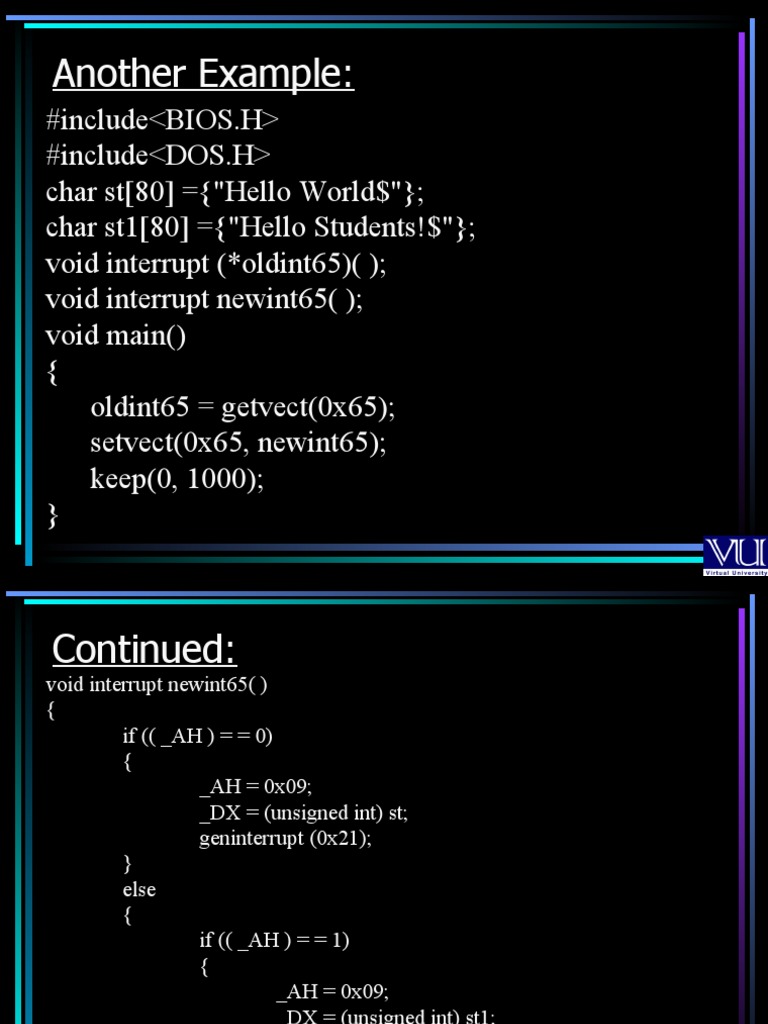 System Programming - CS609 Power Point Slides Lecture 04 | PDF | Computer Programming | Byte