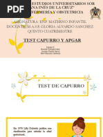 Test de Capurro | PDF | Infantes | Ciencias de la Salud